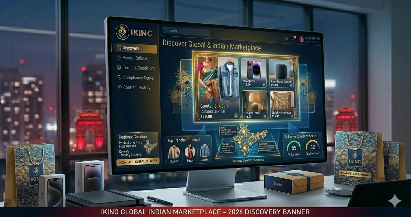 IKING | “Experience Royal Shopping with IKING.”